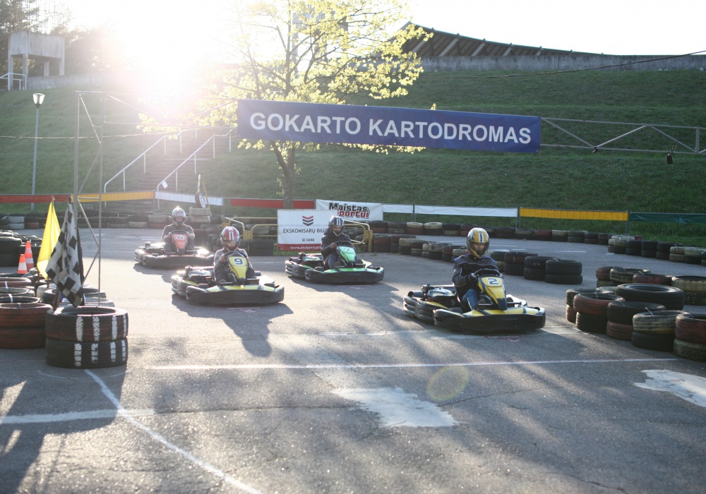 Kartingai Gokarto trasoje - Savaitgalio pramogos, renginiai, kelionės