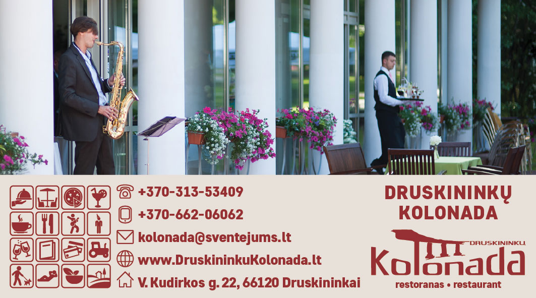DRUSKININKŲ KOLONADA restoranas-muzikinis klubas - Savaitgalio pramogos ...